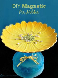 DIY Magnetic Pin Holder